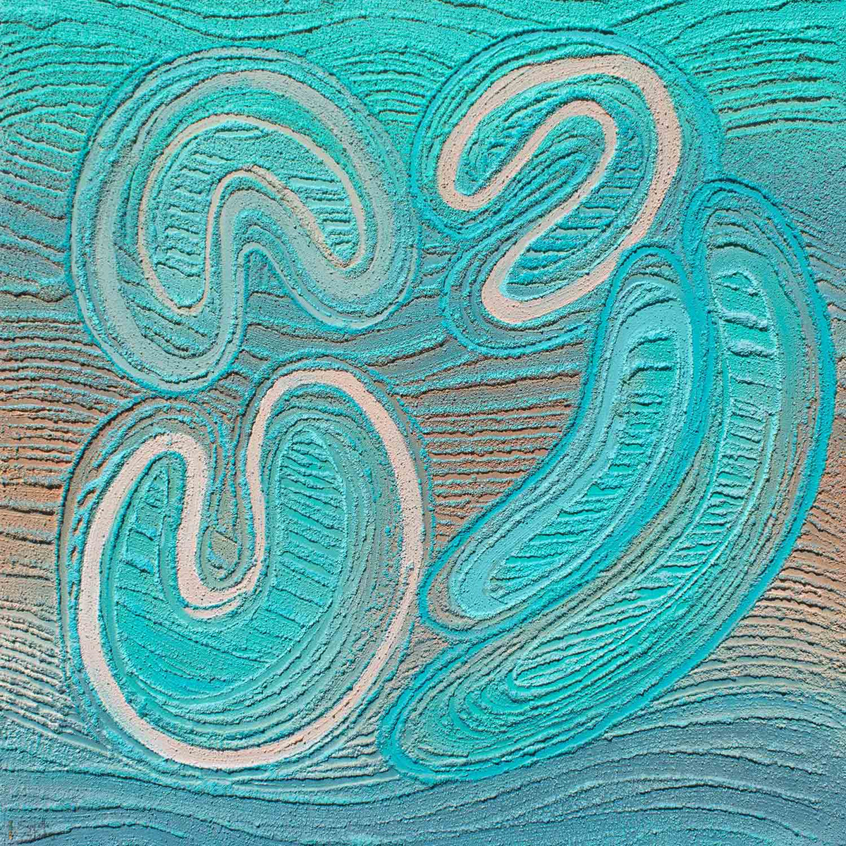 Wakool Konara on Parai – One People on Country Original artwork ...