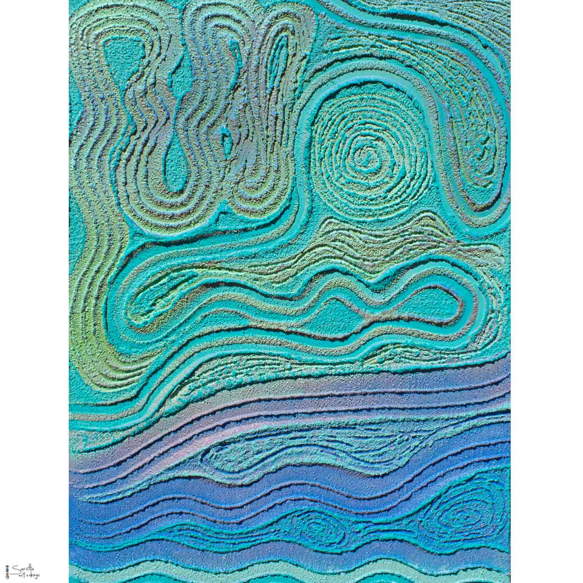 Wakool Konara on Parai – One People on Country Original artwork ...