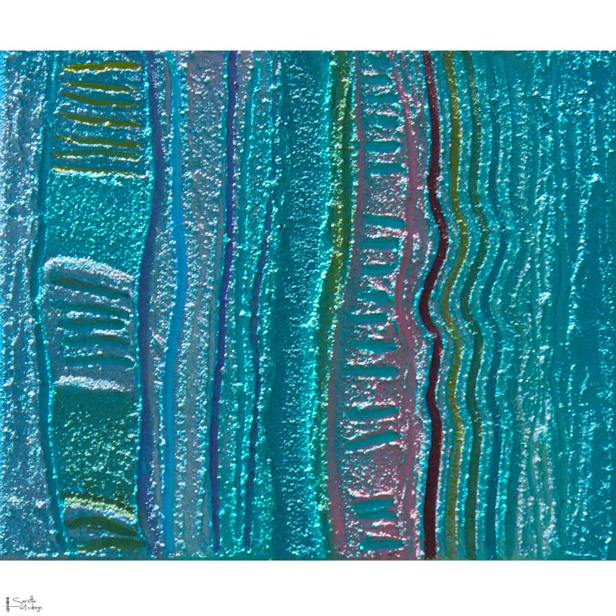 Kaling Woven Original artwork by Saretta – Saretta Art & Design