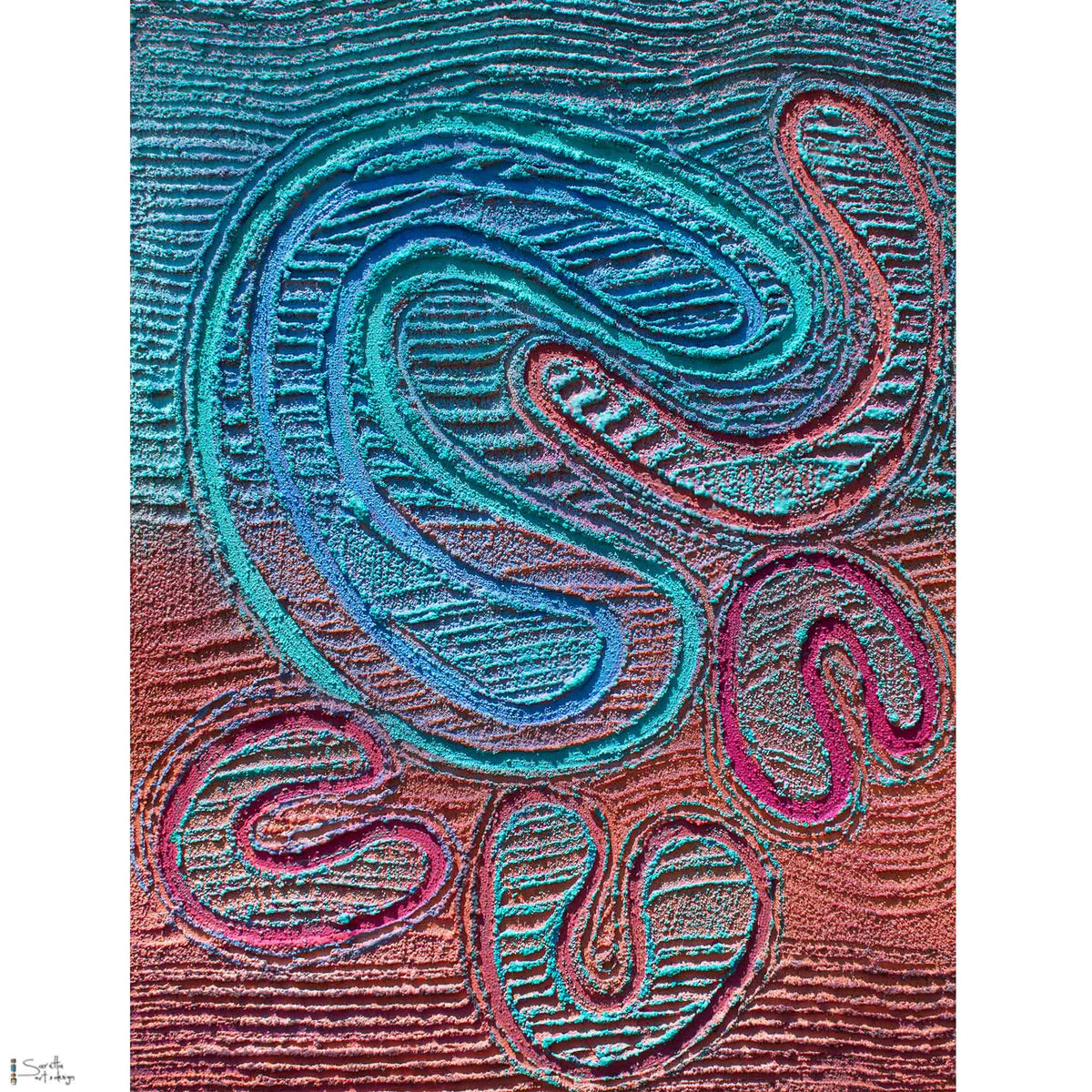 Konara On Country Series 6 Original artwork by Saretta – Saretta Art ...