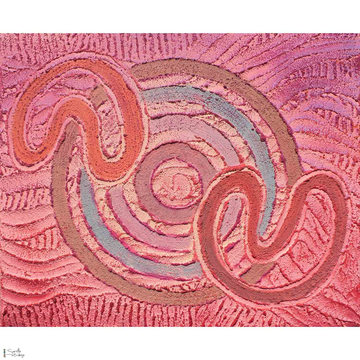 Tidda - Sista series 2 Original artwork by Saretta – Saretta Art & Design