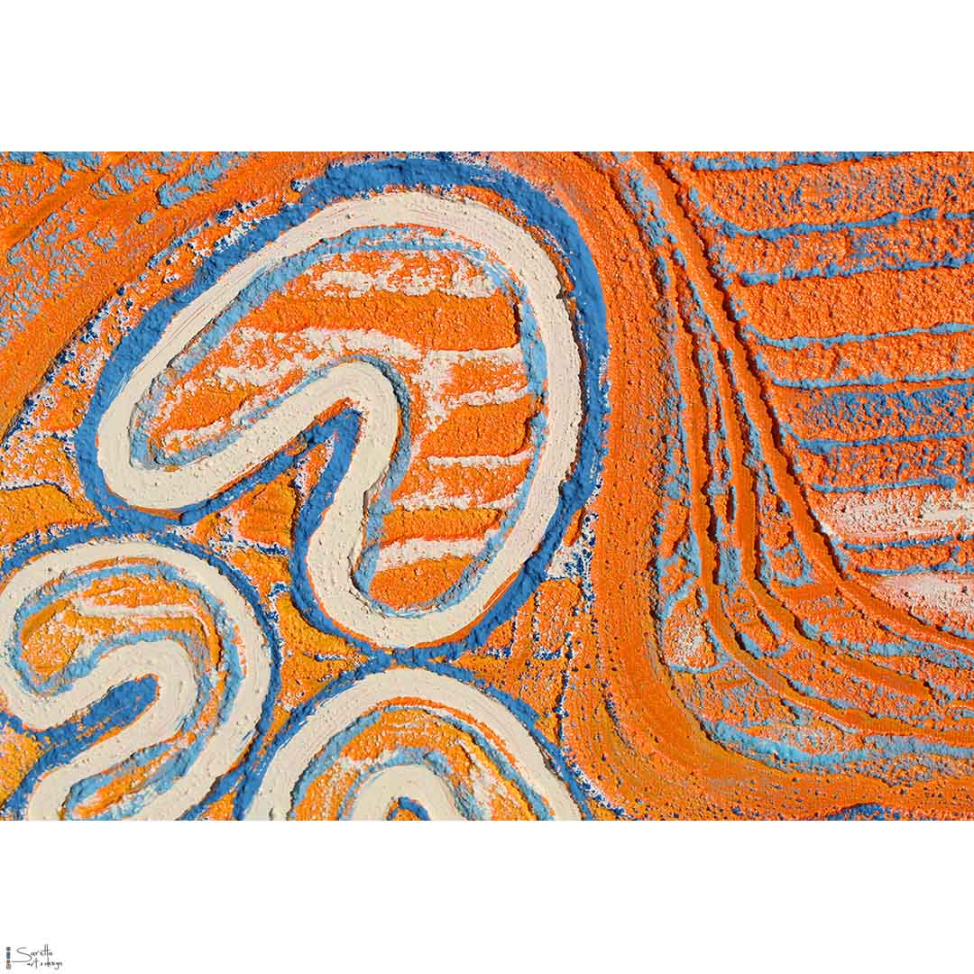 Ninkinpa Parai - Lake Macquarie Country artwork by Saretta – Saretta ...