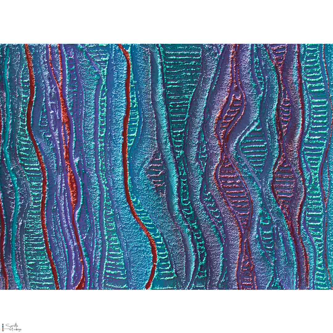 Parai series 19 Original artwork by Saretta Fielding – Saretta Art & Design