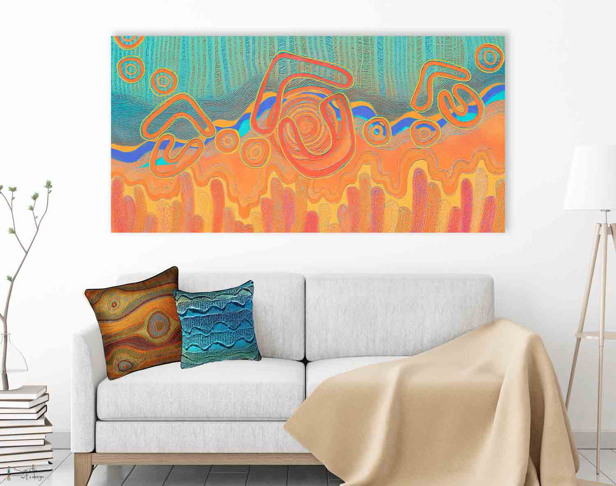 Kinba Gunya – At Home – Saretta Art & Design