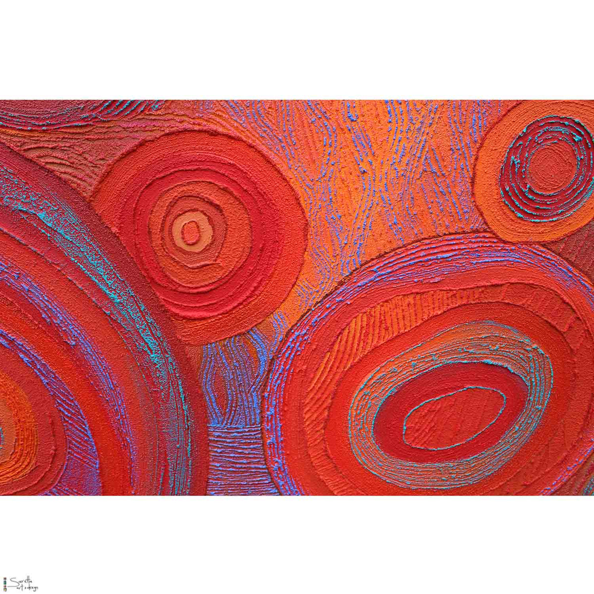 Kintay (Happy) Celebration Original artwork by Saretta – Saretta Art ...