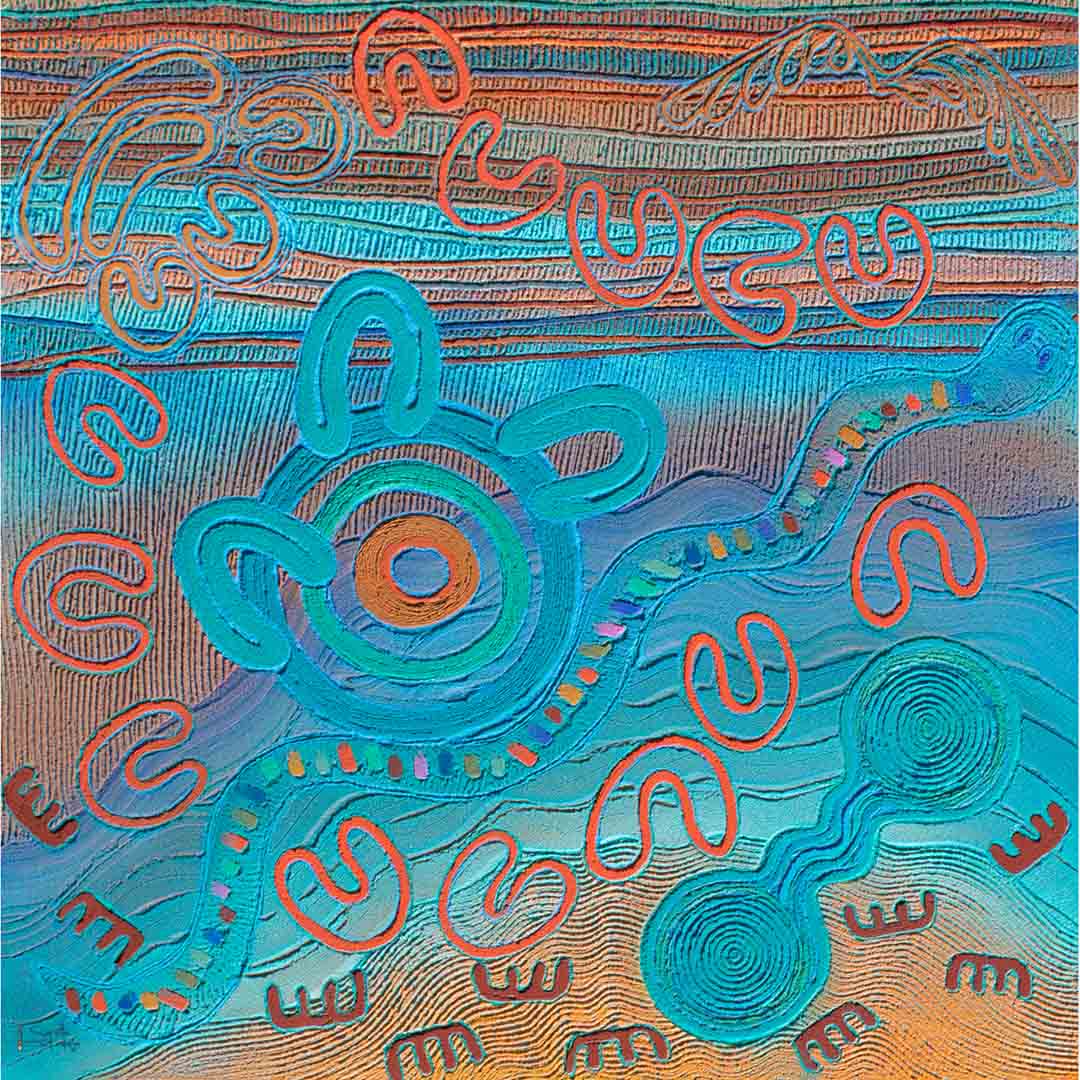 Parai of Awabakal – Country of Awabakal Original by Saretta Fielding ...