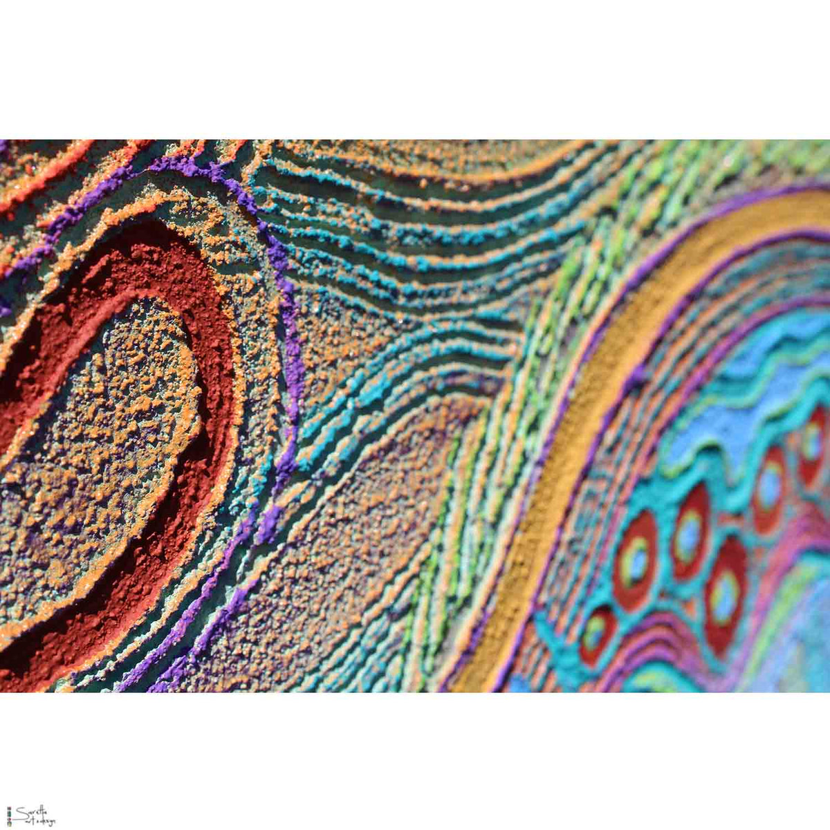 Maata Parai – Echidna on Country artwork by Saretta Fielding – Saretta ...