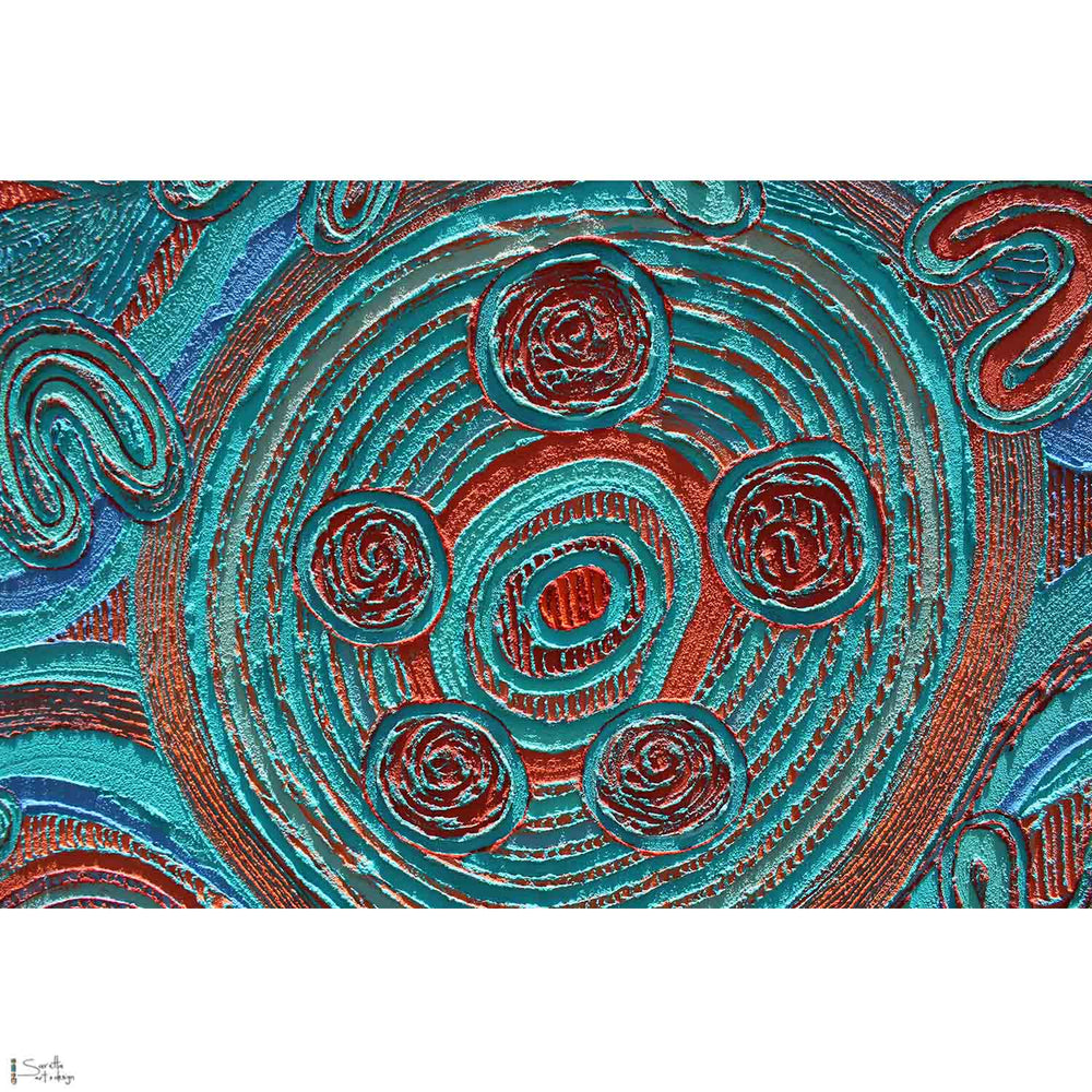 Wakool Konara Yamuloong – One Family Gather Original artwork | Saretta ...