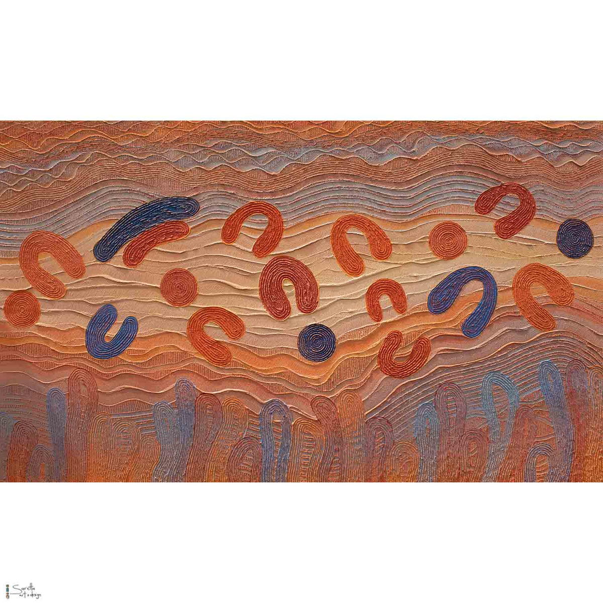 Kintay Parai – Celebrate Country Original artwork by Saretta Fielding ...