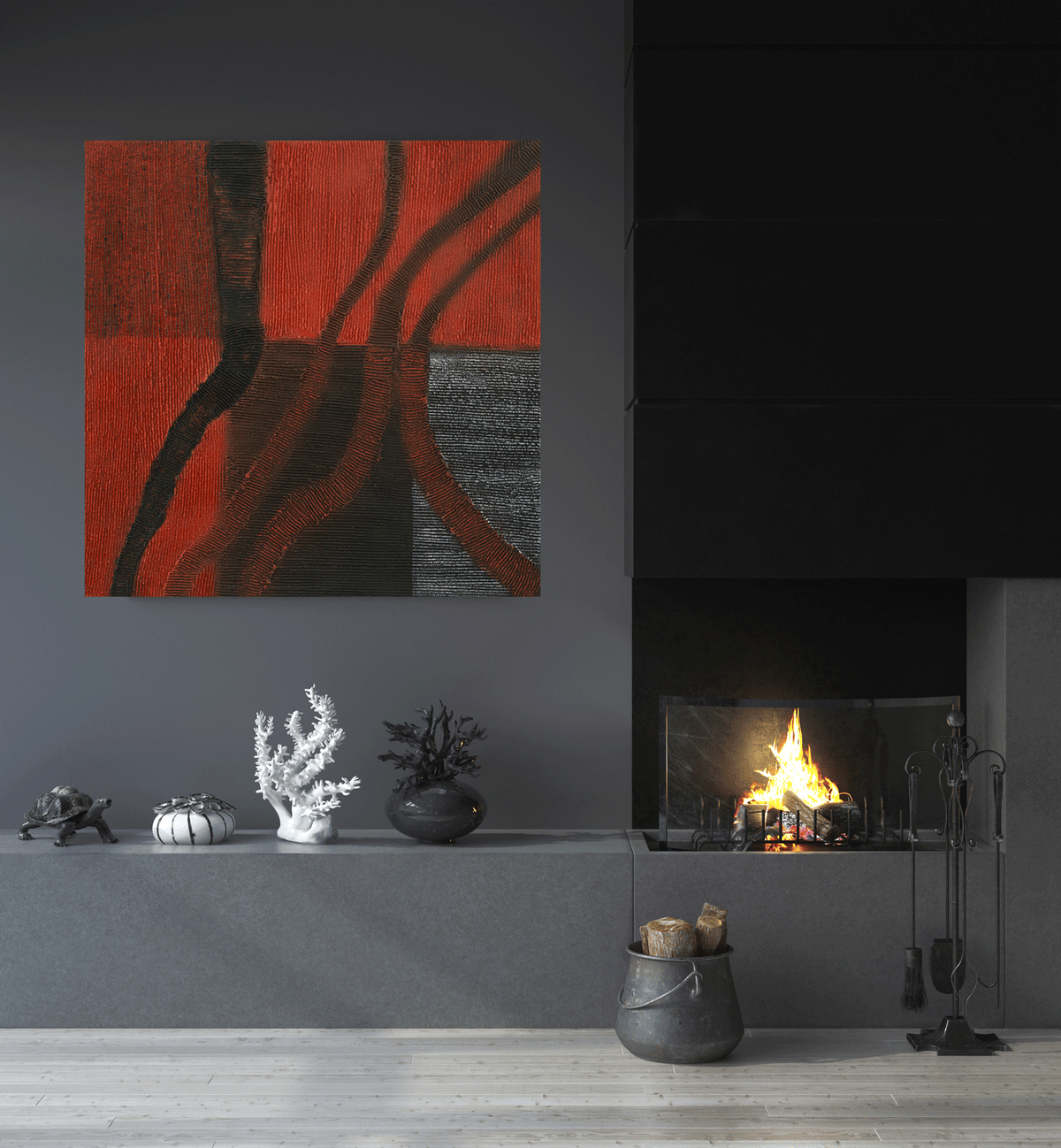 Biraban original artwork by Saretta Fielding – Saretta Art & Design