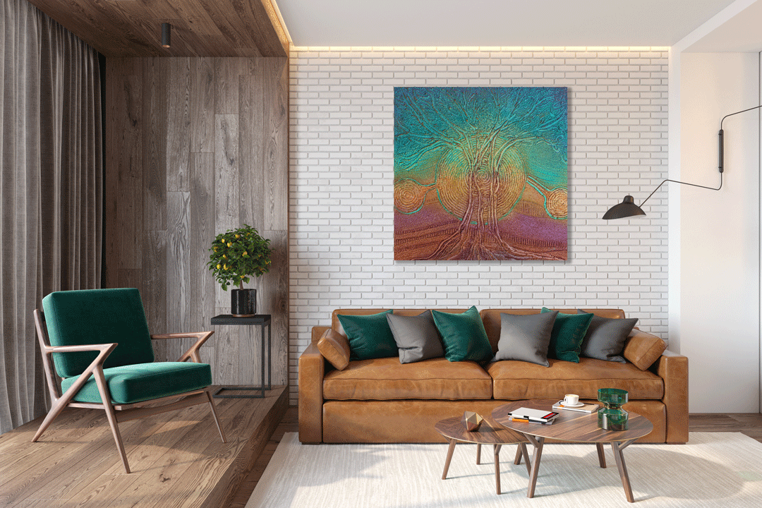 Canvas Print - Powaikaliko Wakool by Saretta Fielding Aboriginal ...